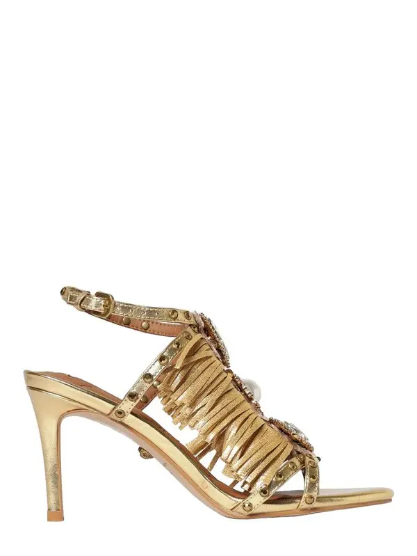 Kurt Geiger Heeled Sandal - Gold