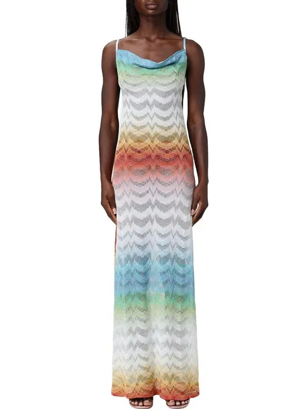 Missoni Sleeveless Maxi Dress - Red