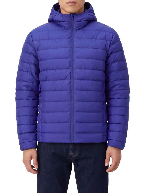Canada Goose Puffer Jacket With Hood - Electric Blue