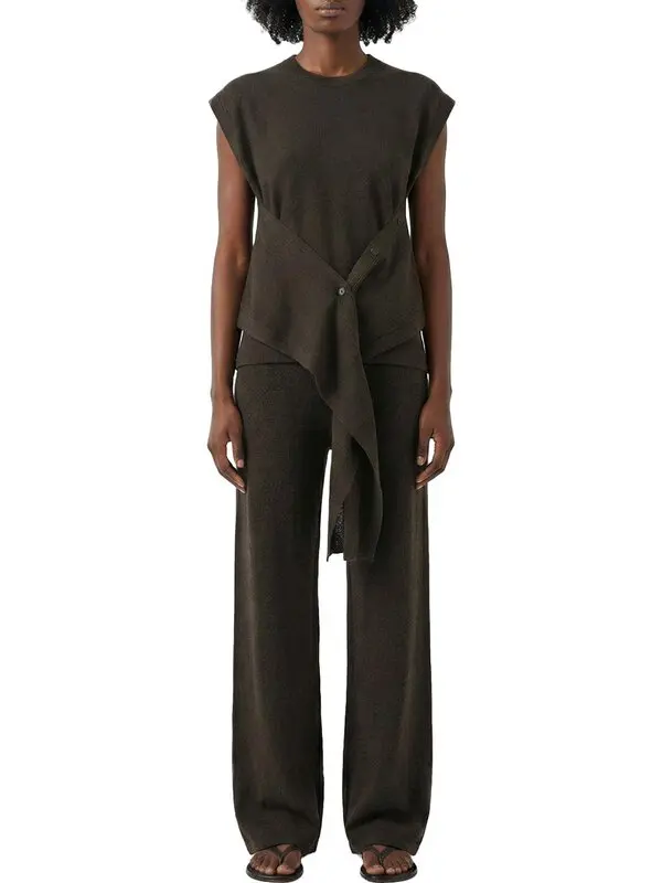LEMAIRE Knit Top - Brown