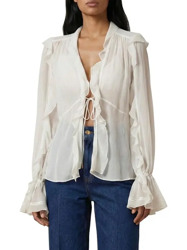 Alberta Ferretti Top - Beige