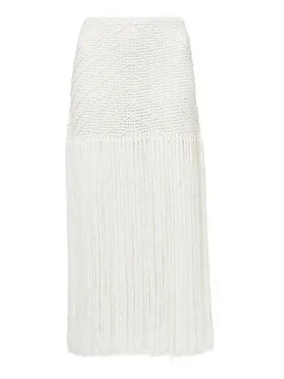 Devon Windsor Knit Maxi Skirt - Dove