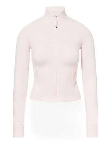 Lululemon Define Nulu Cropped Stretch-woven Jacket - Pink Pearl