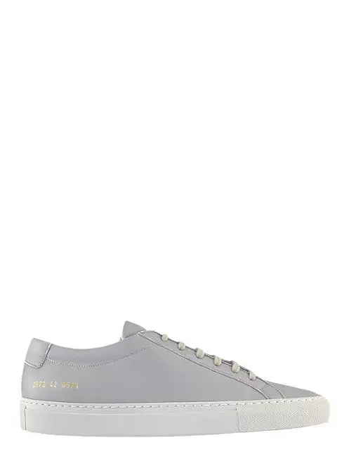 COMMON PROJECTS Achilles Leather Trainers - Light Grey
