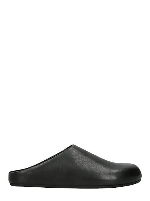 Officine Creative Babouche Leather Mules - Black