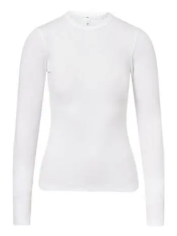 Lululemon Hold Tight Long-sleeve Jersey Top - White