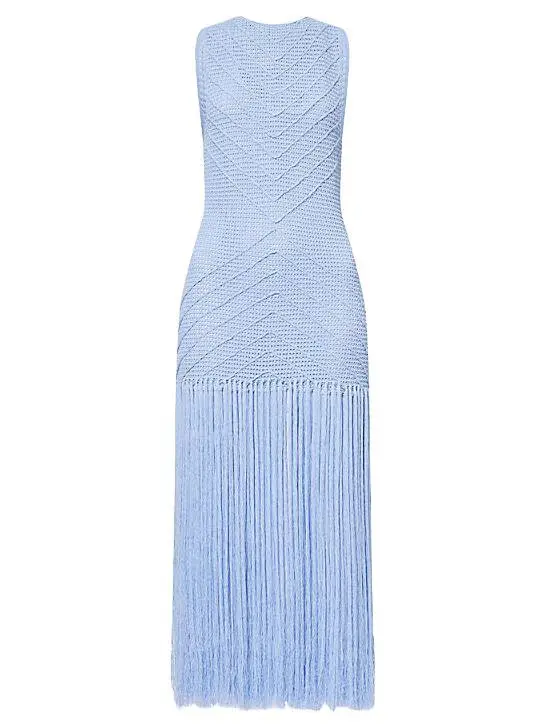 Devon Windsor Leiza Knitted Maxi Dress - Skylar