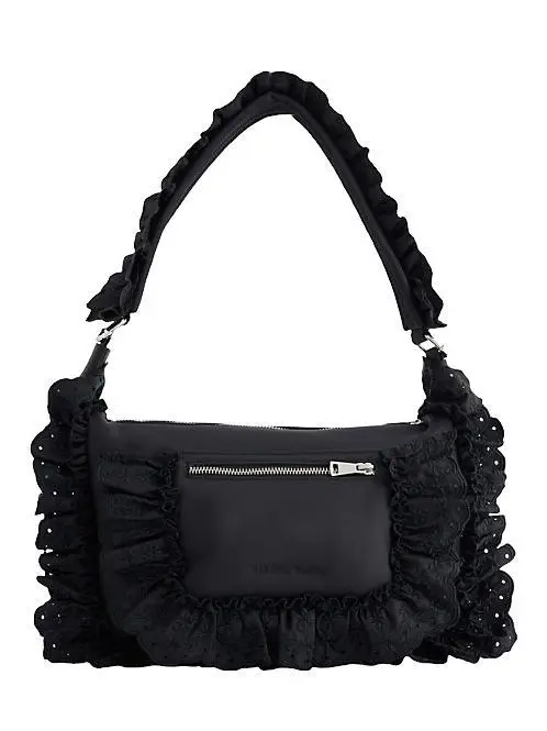 Simone Rocha Nylon Shoulder Bag - Black