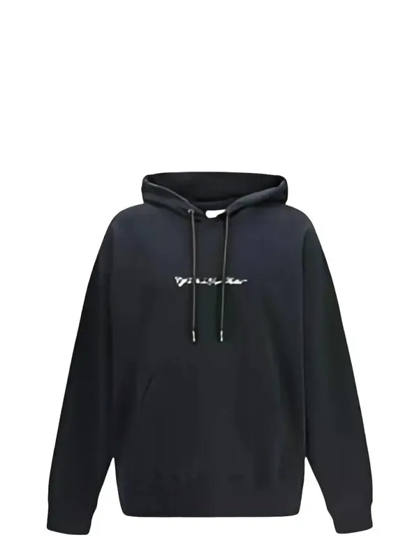 Off-White Graphic Print Hoodie - Black
