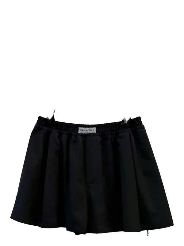 Balenciaga Elasticated-waistband Boxer Shorts - Black
