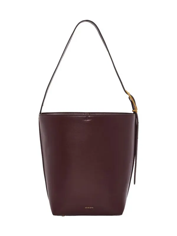 ANINE BING Elly Bucket Bag - Fig