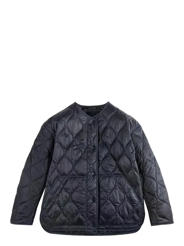 FAY Quilted Jacket - Blue