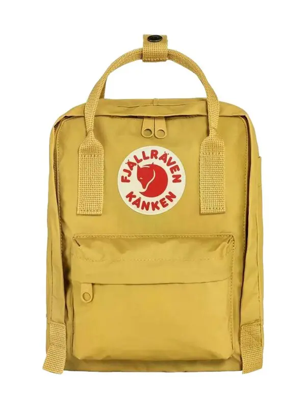 Fjallraven Kånken Backpack With Logo Appliqu - Yellow