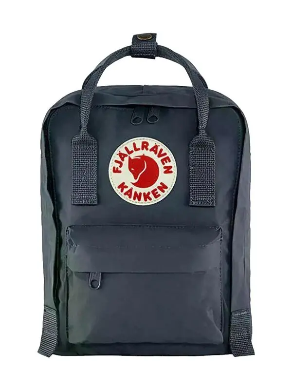 Fjallraven Logo-patch Backpack - Blue