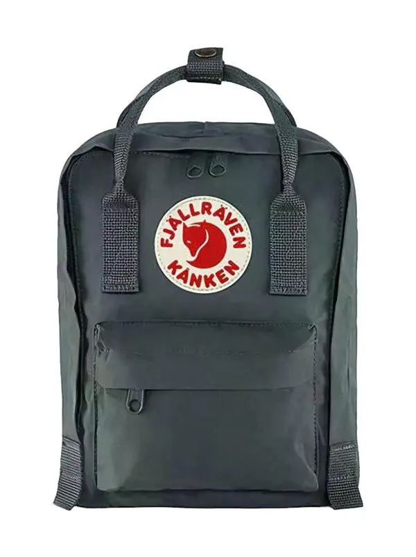 Fjallraven Kånken Backpack With Logo Patch - Grey