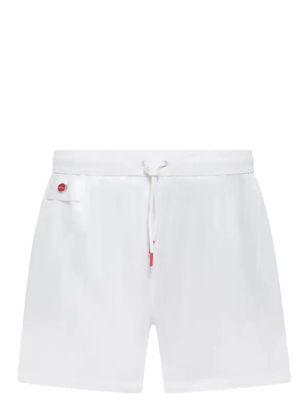 Kiton Swim Shorts - White