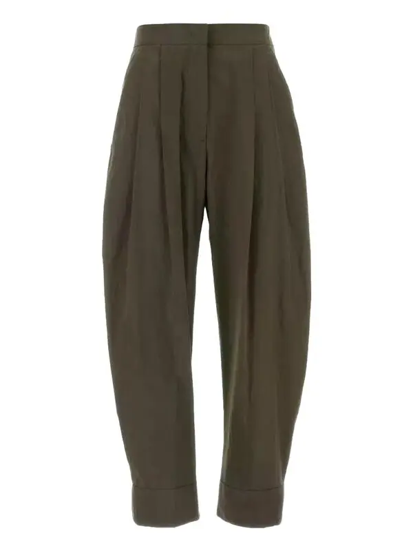 PT TORINO Cloe Cotton Trousers - Green