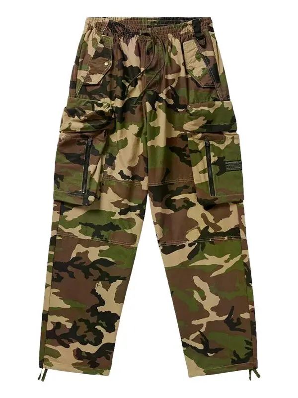 BILLIONAIRE BOYS CLUB Star Camouflage Cargo Trousers - Green