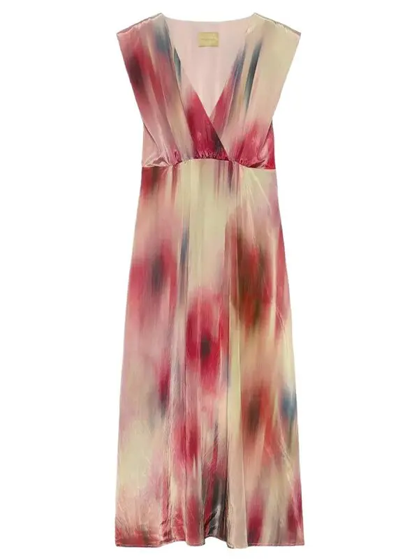 Momoni Libelula Maxi Dress - Pink