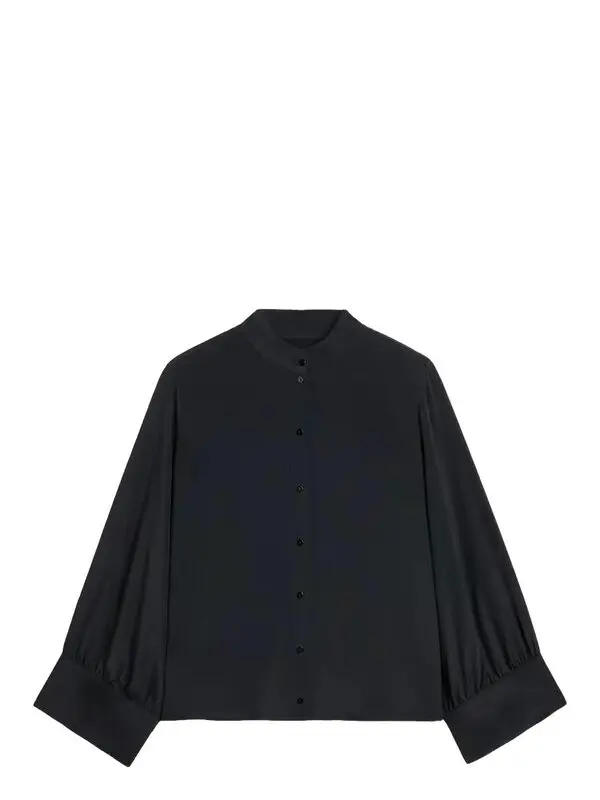 Momoni Franklin Shirt - Black