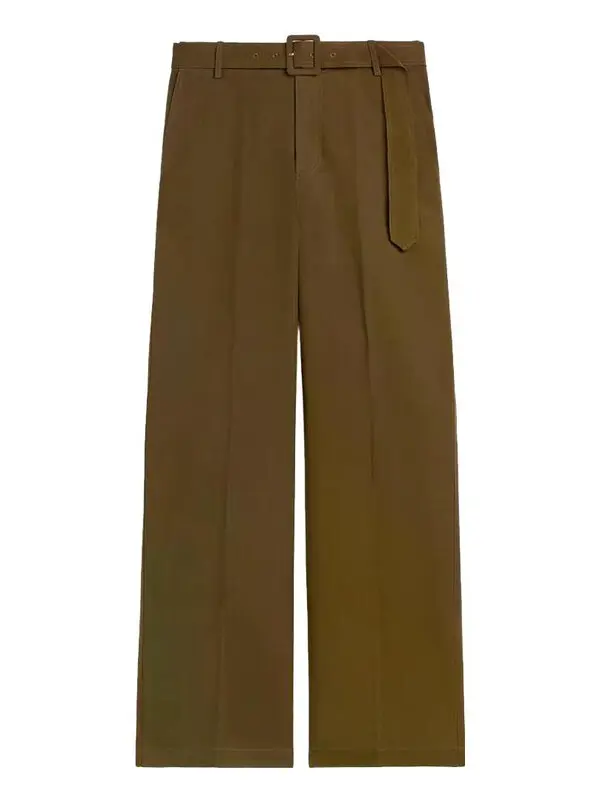 Momoni Belted Trousers - Brown