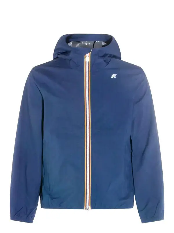 K-WAY Hooded Jacket - Blue