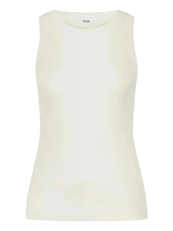 DRYKORN Sleeveless Ribbed Top - Neutrals