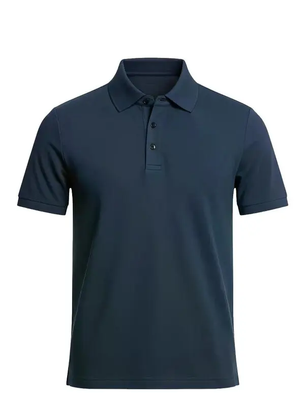 Michael Kors Bubble-knit Polo Shirt - Blue