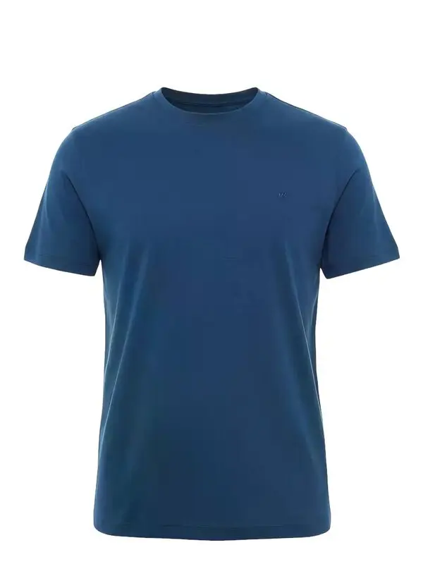 Michael Kors Logo-detail T-shirt - Blue