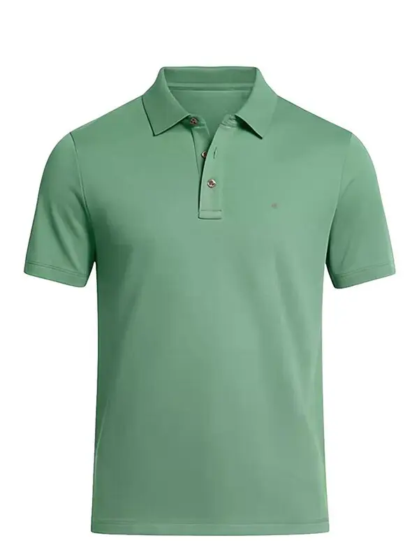 Michael Kors Embroidered-logo Polo Shirt - Green
