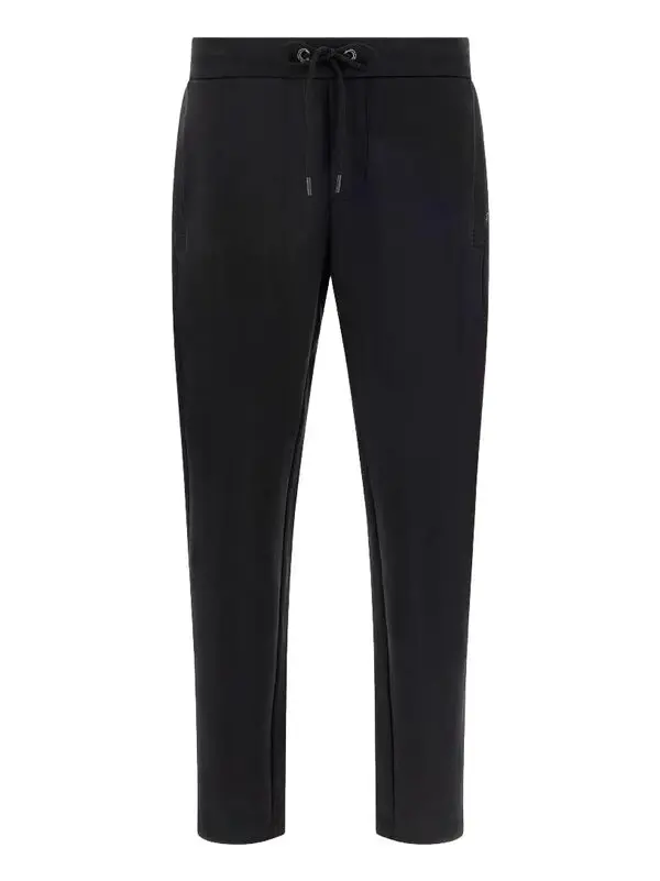Paul & Shark Fleece Cotton Track Pants - Black