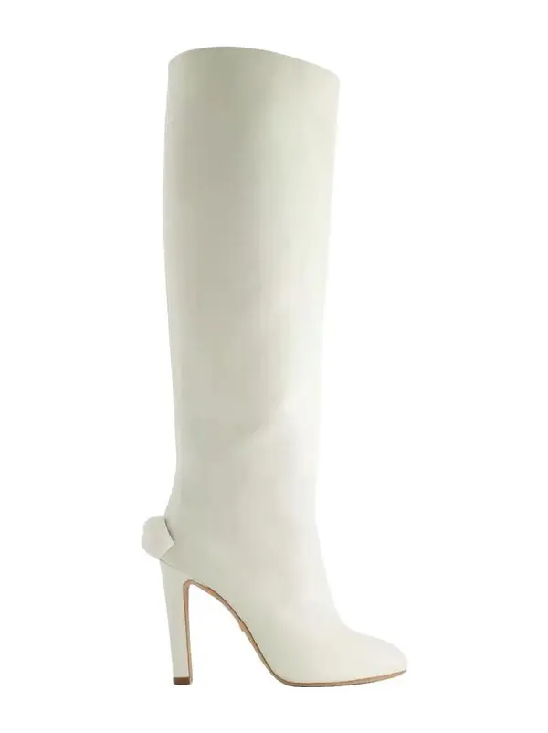 Giambattista Valli High-heel Kiss-detail Boots - Neutrals
