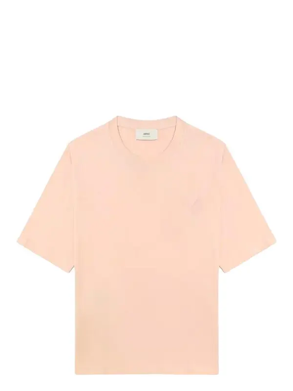 Ami Crew-neck T-shirt - Pink