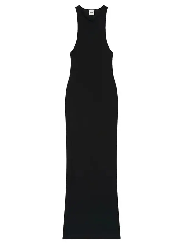 Nanushka Tarla Racerback Maxi Dress - Black