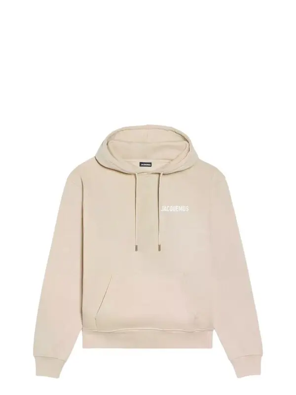 Jacquemus Drawstring Hoodie - Neutrals