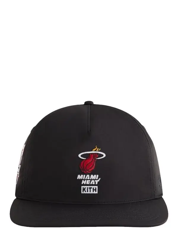 Kith X 47 Brand Nba Allstar Miami Heat Sl Hitch Snapback - Black