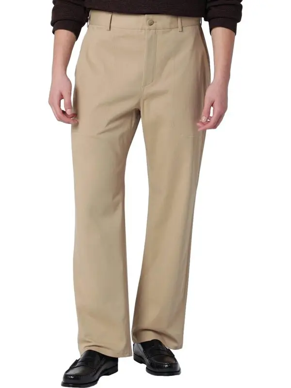 Loro Piana Dustin Cotton Trousers - Beige