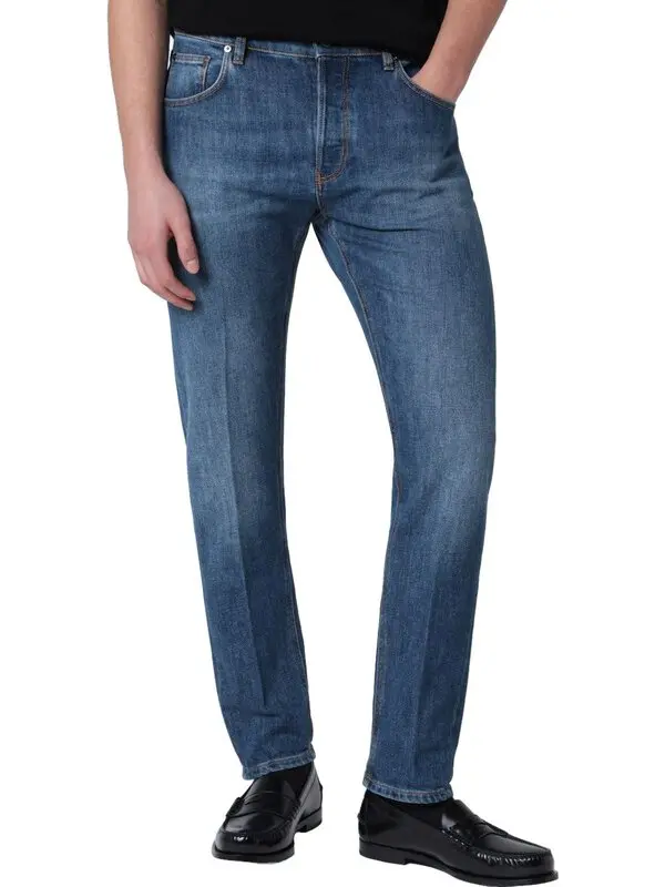 PT TORINO Slim Fit Straight Leg Jeans - Blue