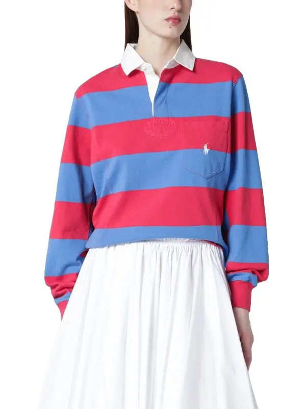 Polo Ralph Lauren Striped Cotton Polo - Multicolor