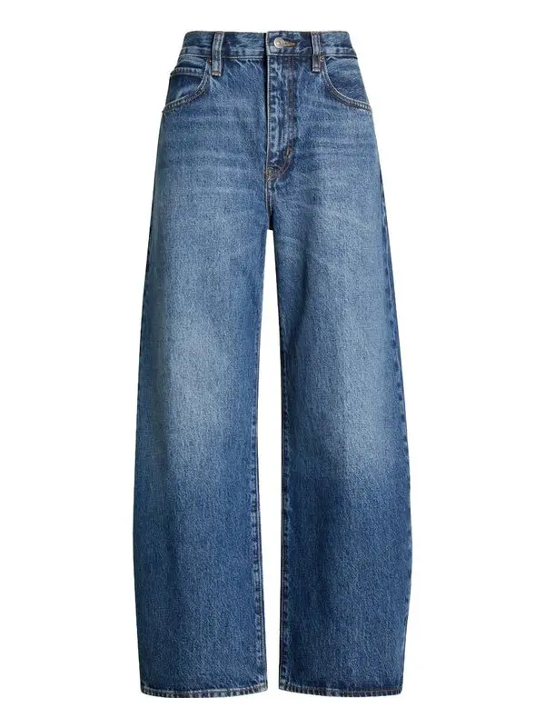 FRAME The Bow Crop Jeans - Obscura