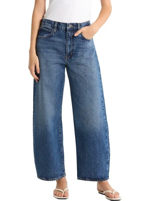 FRAME The Bow Crop Jeans - Obscura