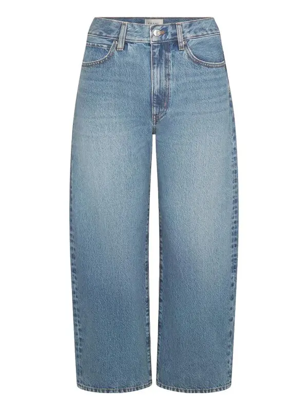 FRAME The Bow High-waist Ankle Barrel Jeans - Rapture