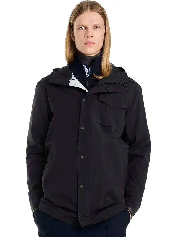 Canada Goose Nanaimo Rain Jacket - Black