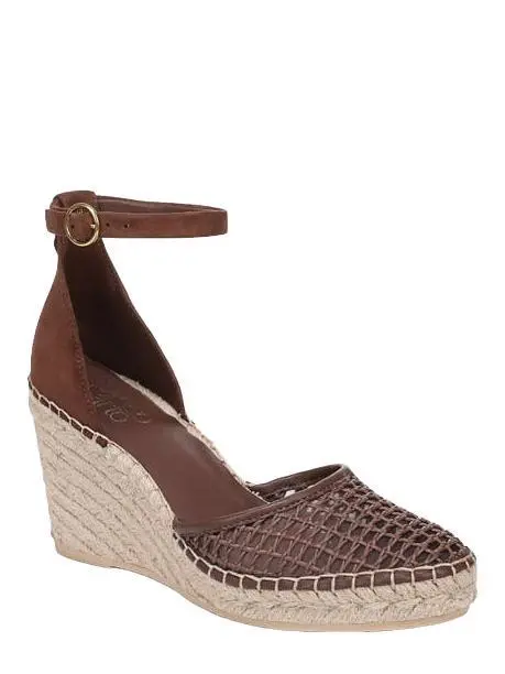 Franco Sarto Espadrille Wedge - Dark Brown