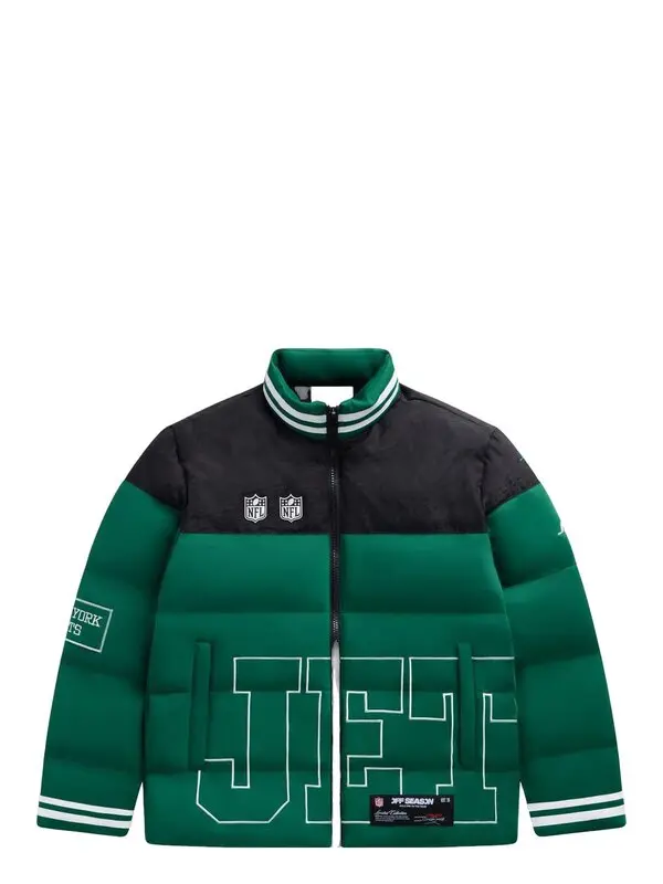 OFF SEASON New York Jets Team Puffer Jacket - Green
