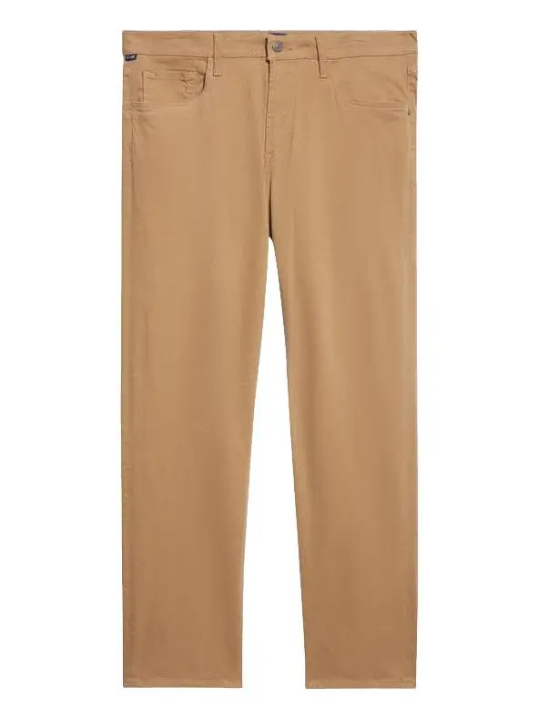 Citizens Of Humanity Elijah Relaxed Straight Leg Twill Pants - Tan Medium Beige