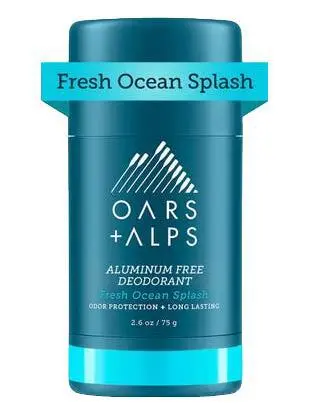 OARS + ALPS Aluminum-free Deodorantfresh Ocean Splash - Blue