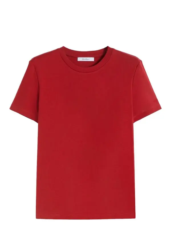 Max Mara Cotton T-shirt - Red