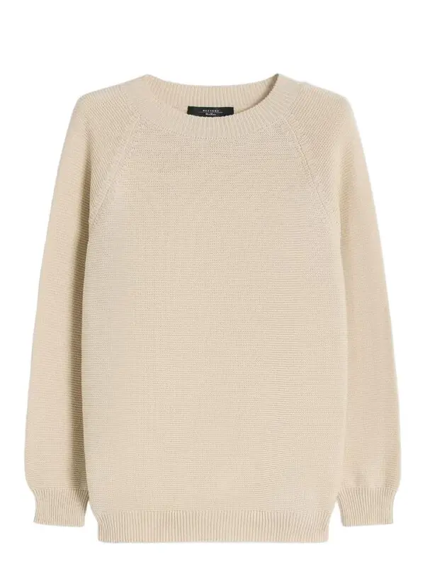 Max Mara Cotton Sweater - Ecru