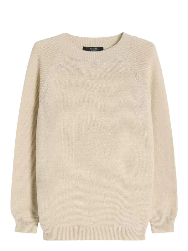 Max Mara Cotton Sweater - Ecru